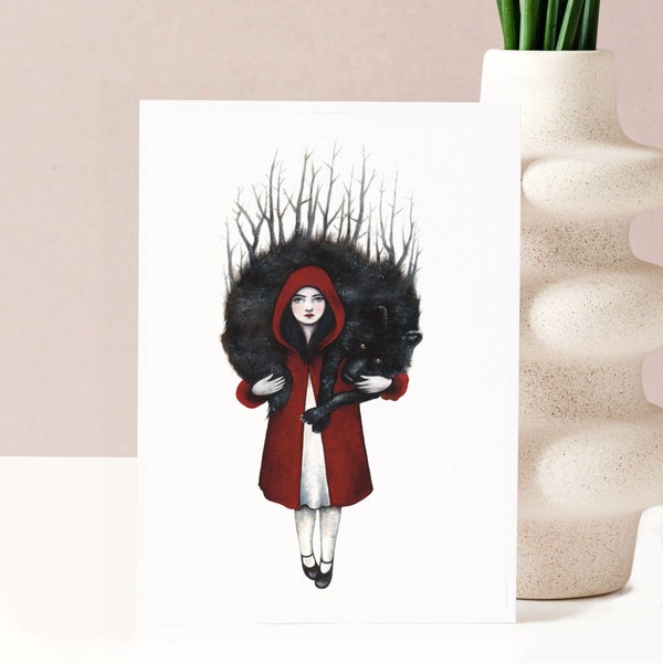 Little Red Card - Etsy