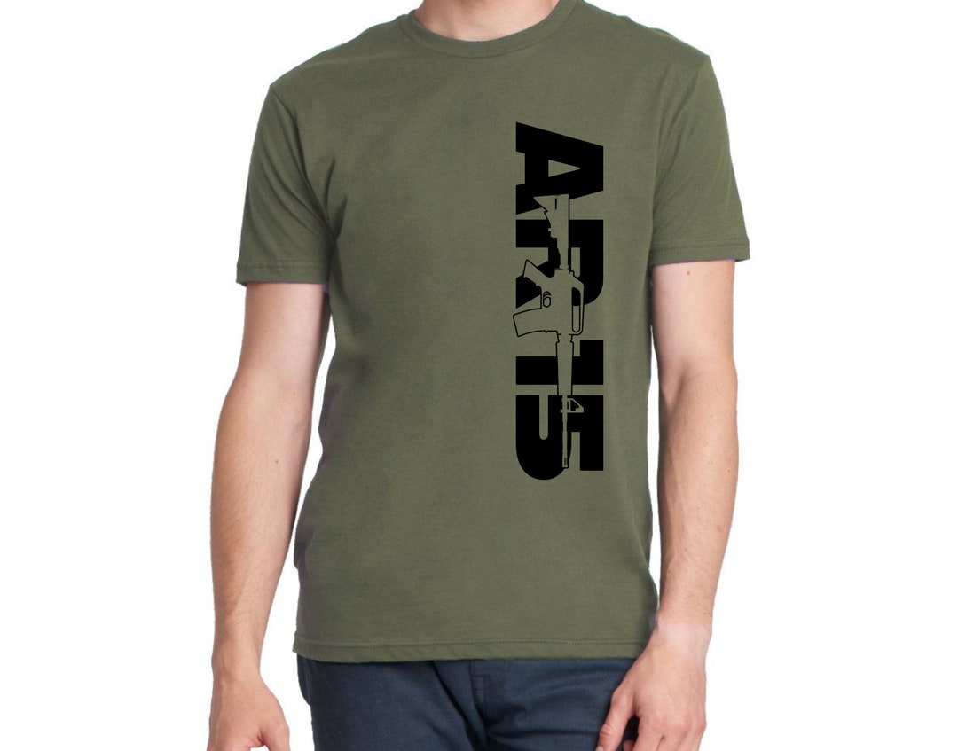 AR-15 T-shirt , Ar 15, AR15, AR Rifle, Pew Pew, Rifle, Rifle T-shirt ...