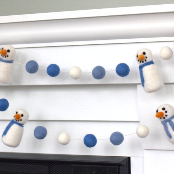 Snowman Banner - Etsy