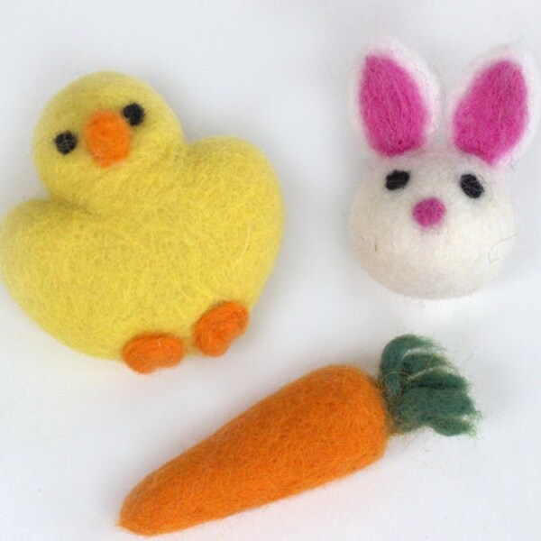 Felt Chick - Etsy