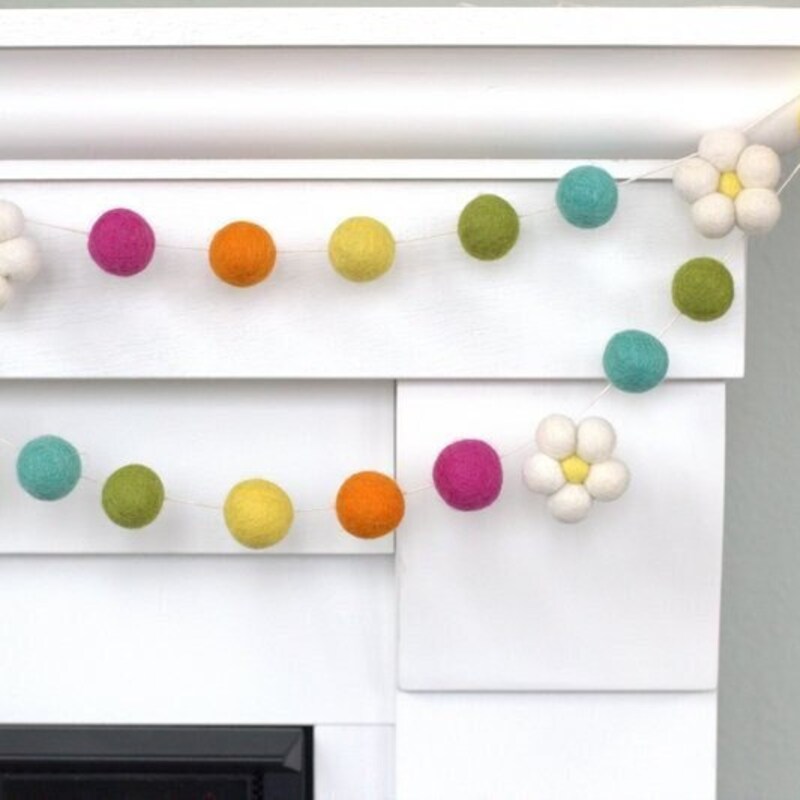 Spring Garland - Etsy