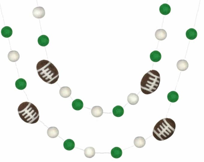 Football Decor. Football Garland. Boys Bedroom Decor. Boys - Etsy