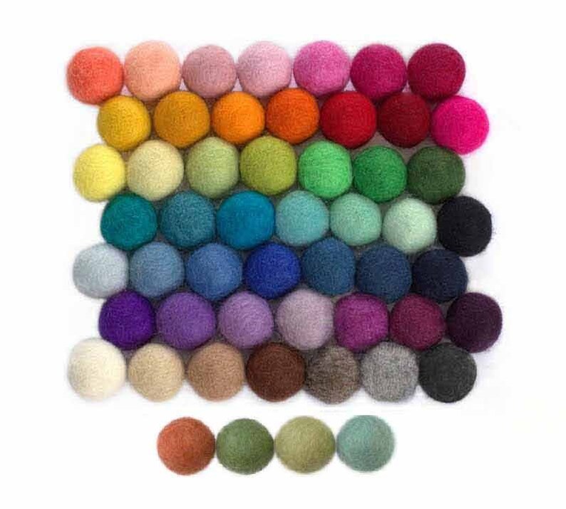 Design Your Own SPIRAL Felt Ball Mobile | Etsy