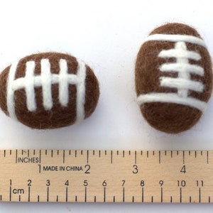 CUSTOM Football Garland- CHOOSE Your Own Colors- 1" Felt Balls 2.25 ...