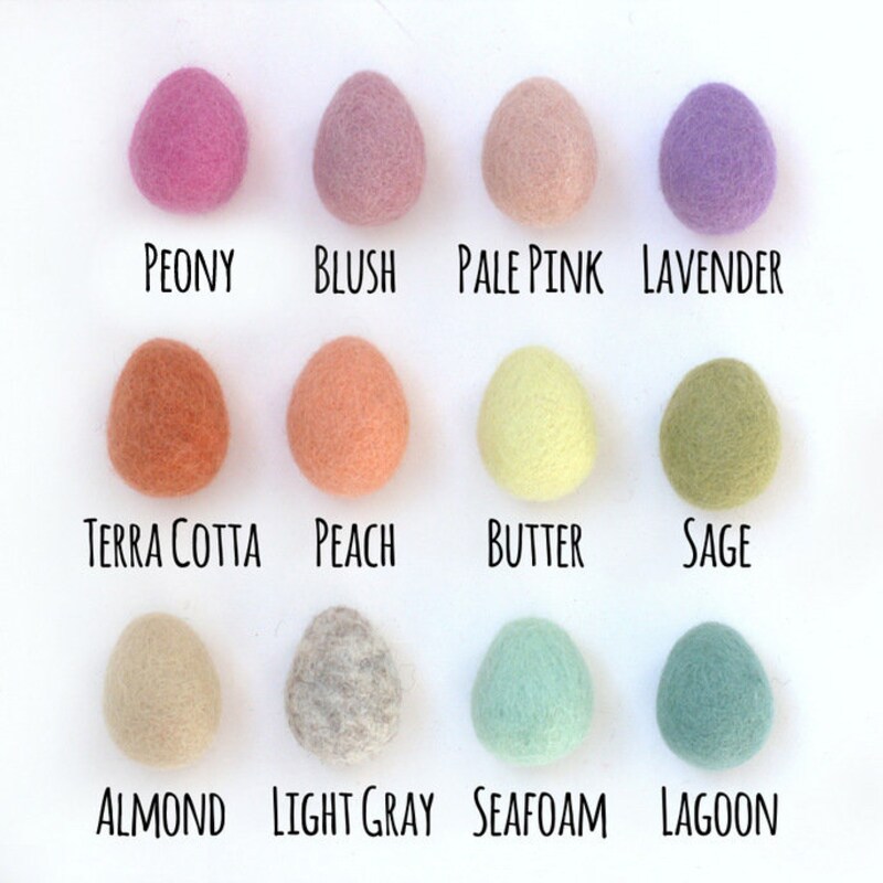 Wool Easter Eggs - Etsy