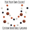Miniature Felt Football Player's Clothesline Football Banner Garland ...