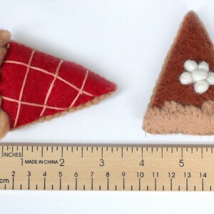 Felt Pie Slices- SET OF 4- Thanksgiving Tiered Tray, Fall Bowl Filler ...