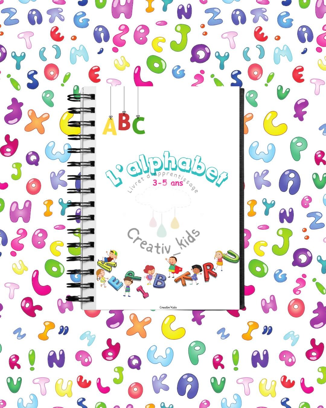 Alphabet Activity Booklet | Printable PDF | Preschool Educational ...