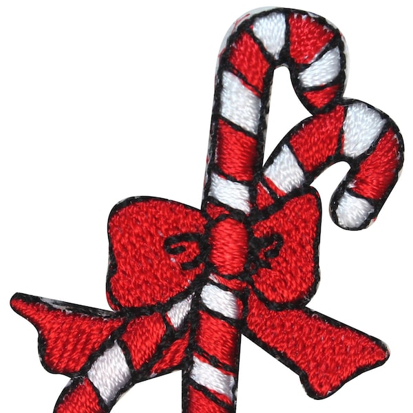 Candy Cane Applique - Etsy