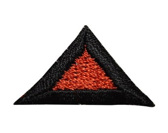 Red Triangle Patch | Etsy