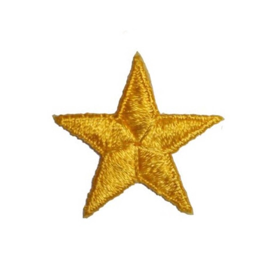 ID 3468B Yellow Star Patch Night Sky Craft Symbol Embroidered Iron on ...
