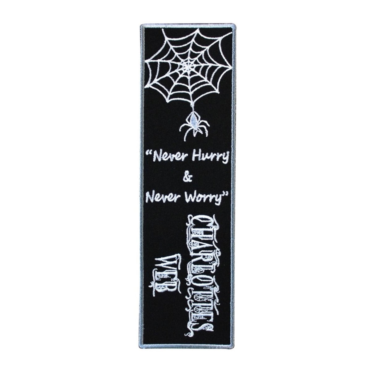 Charlotte's Web Embroidered Bookmark Patch Sew on Children | Etsy