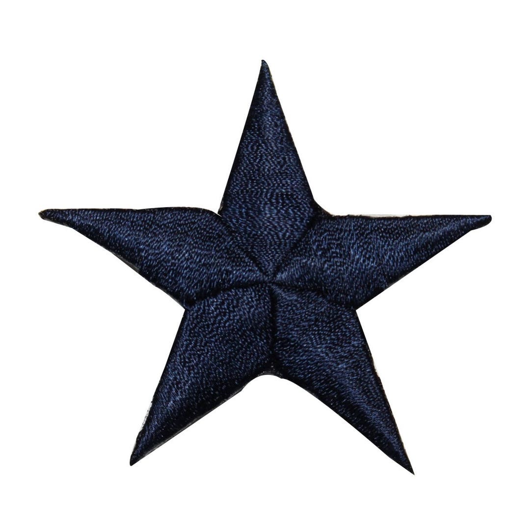 ID 3441 Navy Star Patch Symbol Space Night Sky Embroidered Iron on ...
