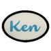 Ken Name Tag Patch Barbie Badge Costume Sign Dye Sublimation - Etsy
