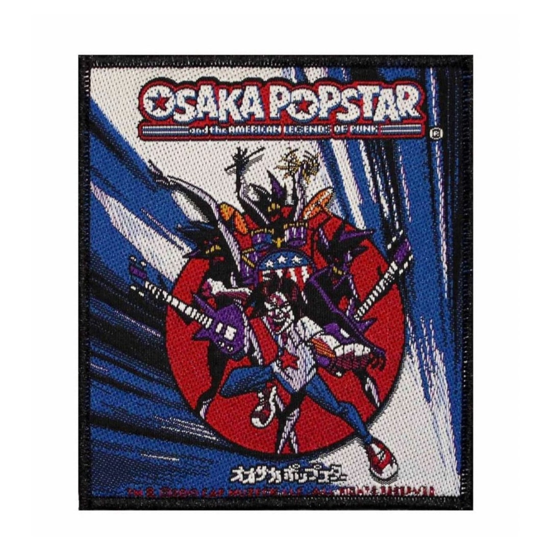 Osaka Popstar Album Cover Art Patch Punk Rock Band Music Woven Sew on ...