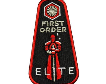 First Order White, Red and Black Uniform Patch - Star Wars: the Force ...
