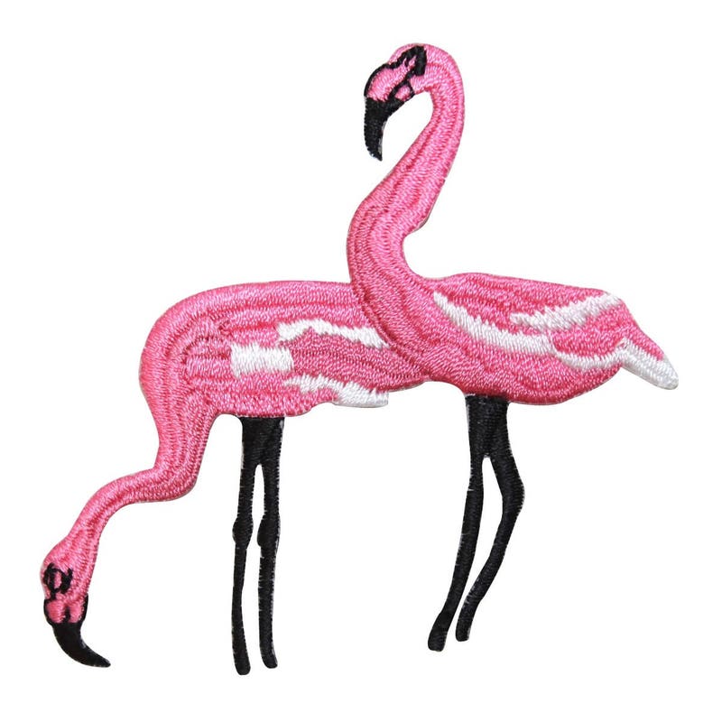 Flamingo Patch - Etsy