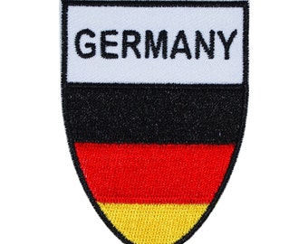 Germany Flag Patches Large Iron on Patch or Sewing on Patch - Etsy