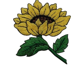 Iron on Sunflower Patch - Etsy