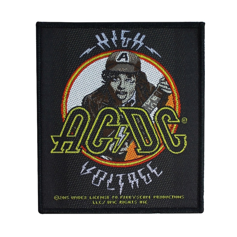 AC/DC ACDC Album Art High Voltage Patch Angus Young Band - Etsy