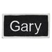 Gary Name Tag Patch Uniform ID Work Shirt Badge Embroidered - Etsy