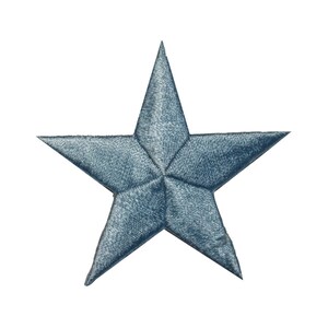 ID 3438 Blue Star Patch Symbol Space Night Sky Embroidered Iron on ...