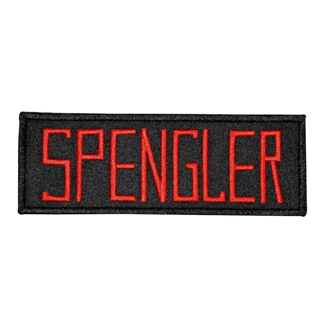 Ghostbusters Spengler Name Tag Patch Team Uniform Costume Movie Iron on ...