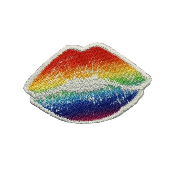 Lips Patch - Etsy