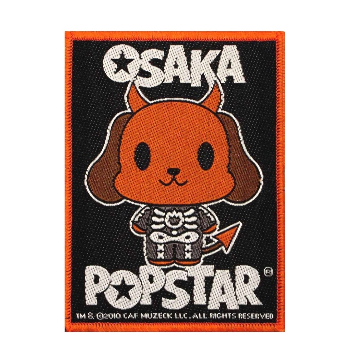 Osaka Popstar Devil Dog Skeleton Patch Punk Rock Band Woven - Etsy