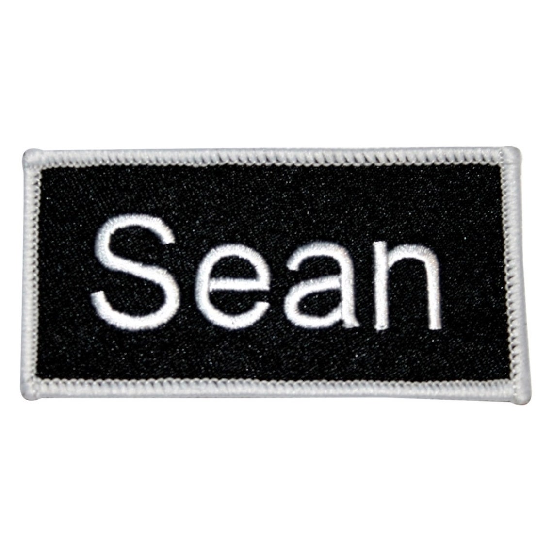 Sean Name Tag Patch Uniform ID Work Shirt Badge Embroidered | Etsy