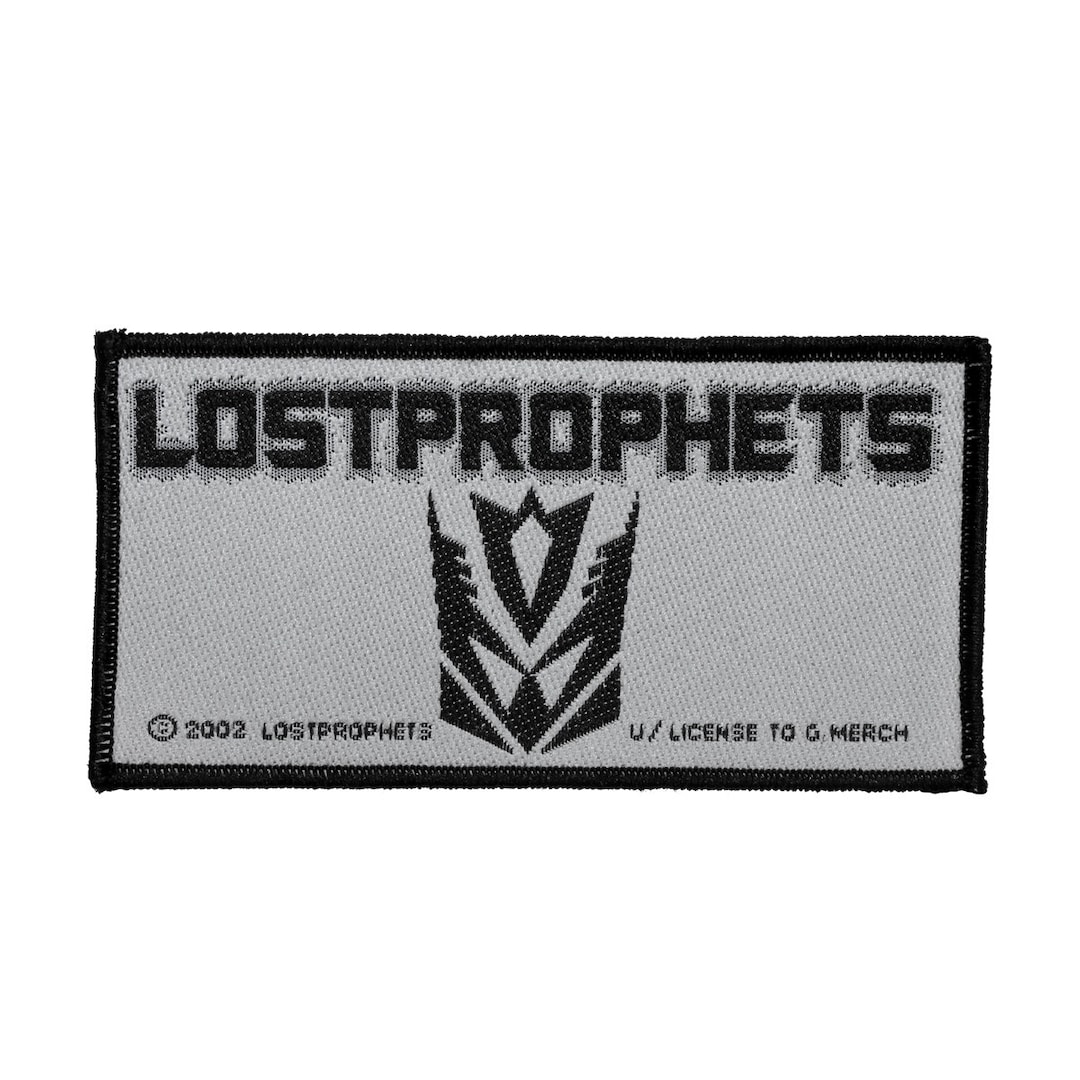 Lostprophets Transformers Logo Patch Alternative Rock Band Woven Sew on ...