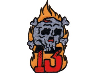 13 Biker Patch - Etsy