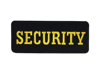 Iron on Security Patch - Etsy