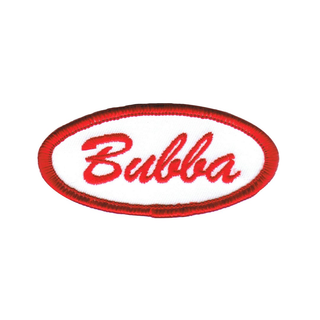 Bubba Name Tag Patch Novelty Embroidered Iron on Badge Applique - Etsy