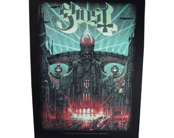 Ghost Band Back Patch | Etsy