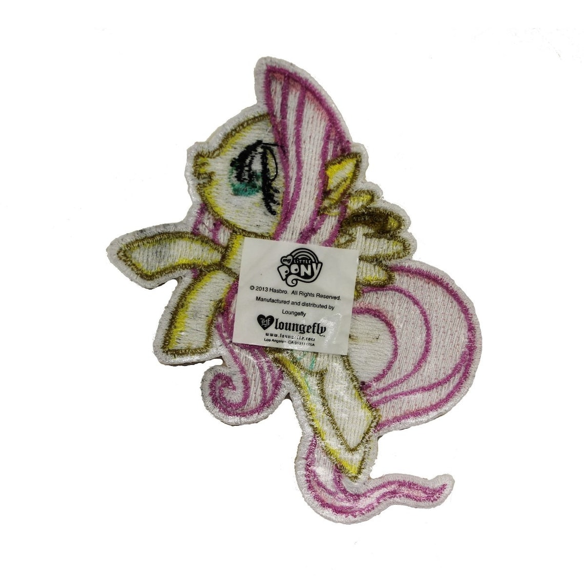 My Little Pony MLP Fluttershy Patch Pegasus G4 Embroidered - Etsy