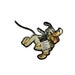 Pluto Running Patch Mickeys Cartoon Friend Disney Character Iron on ...
