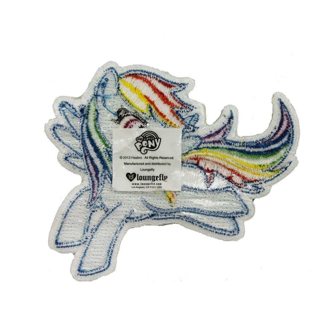 My Little Pony MLP Rainbow Dash Patch Pegasus G4 Embroidered Iron on ...
