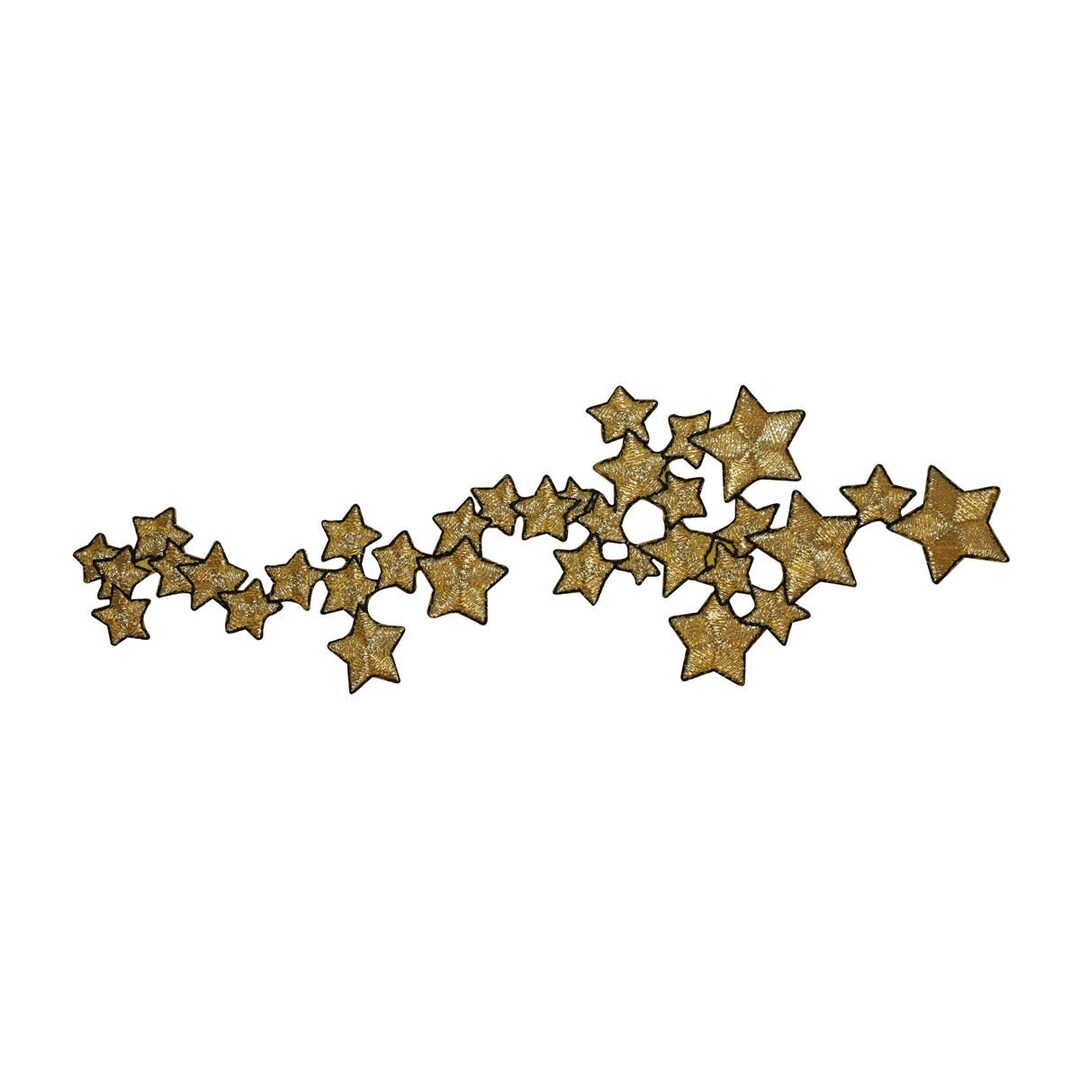 ID 5138 Gold Star Cluster Patch Night Sky Space Embroidered Iron on ...