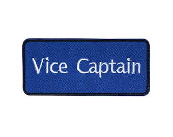 Iron on Captain Patch - Etsy