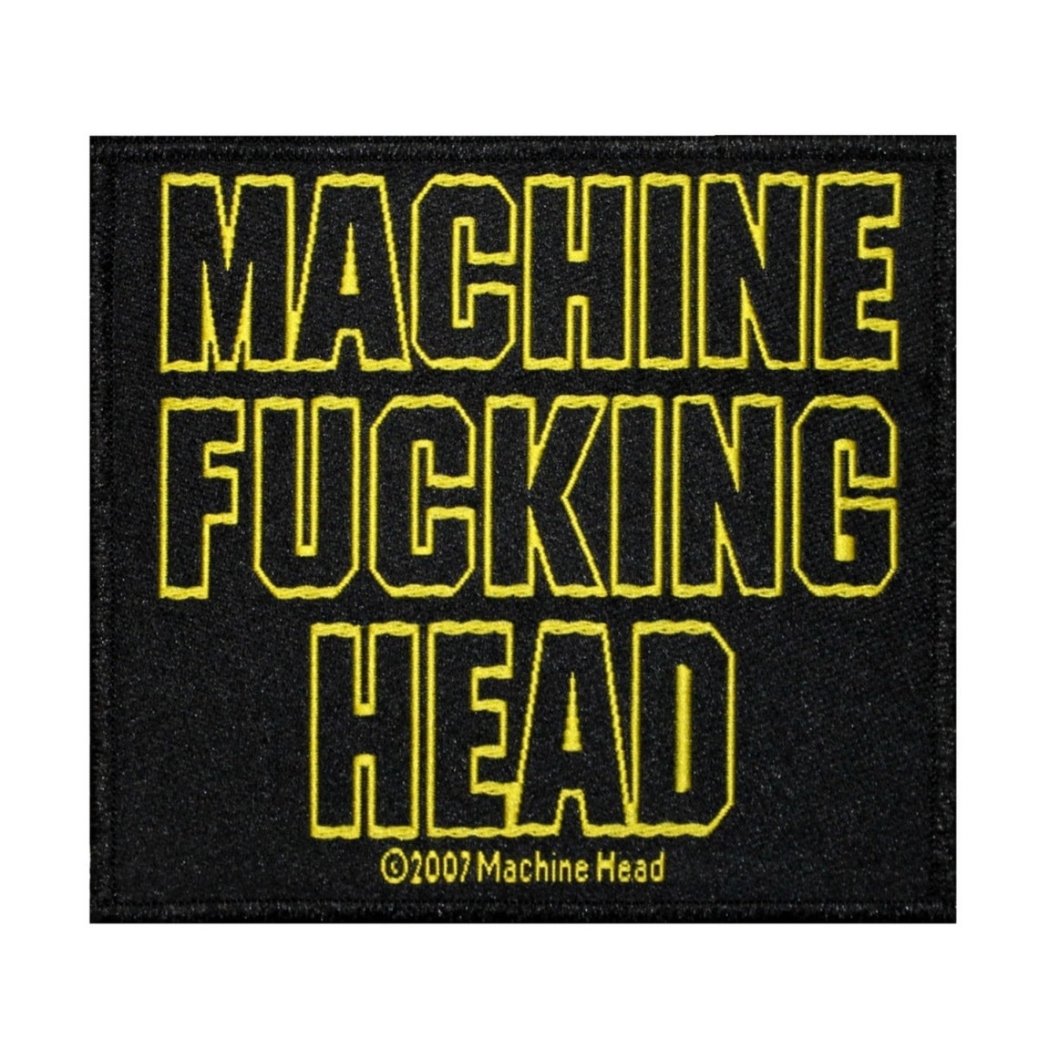Fcking Machine Head Patch Live Album Heavy Metal Band Woven - Etsy