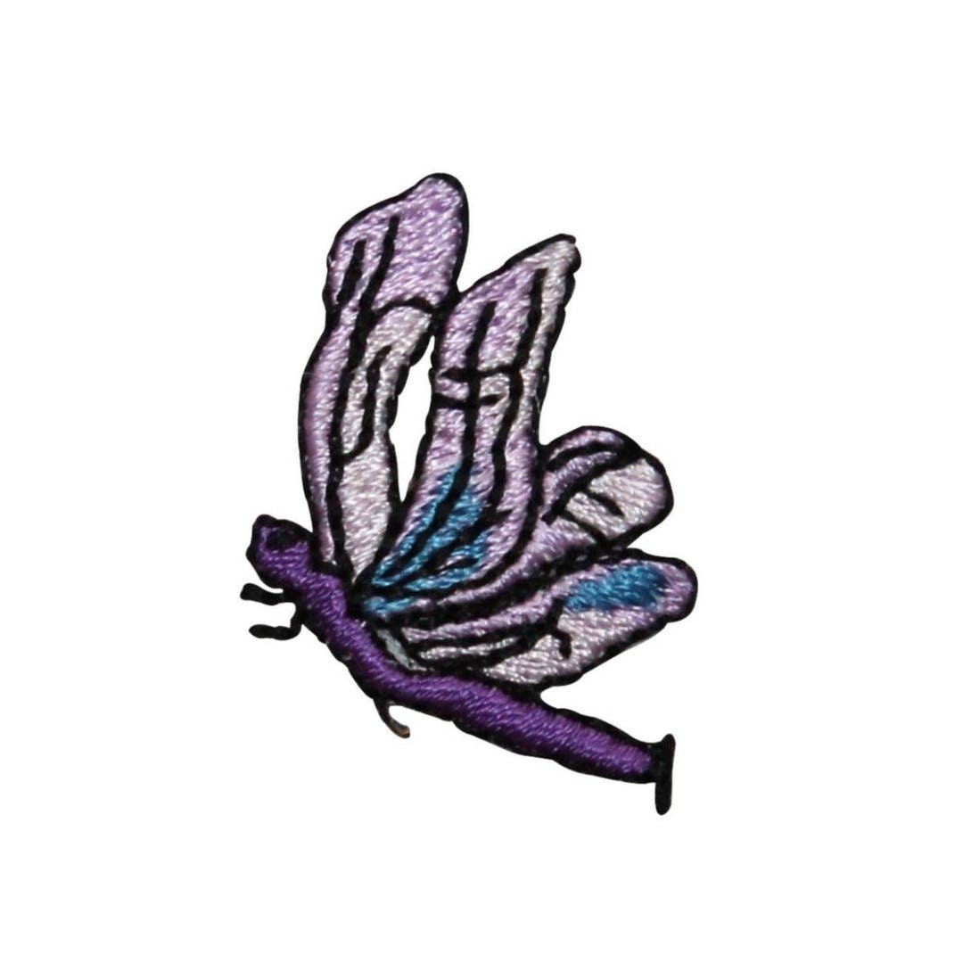ID 0474A Lacewing Dragonfly Patch Garden Fairy Bug Embroidered Iron on ...