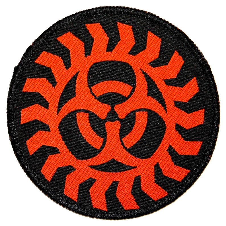Biohazard Symbol Patch American Heavy Metal Band Music Logo - Etsy