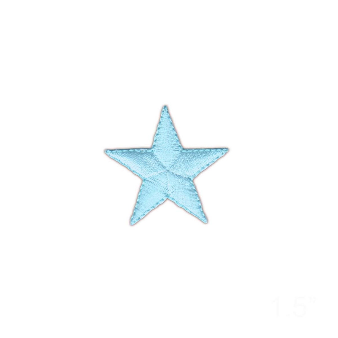 1 1/2 INCH Light Blue Star Patch Galaxy Astrology Embroidered - Etsy