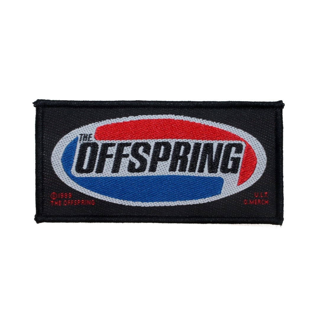 The Offspring Name Logo Patch Punk Rock Band Music Jacket Woven Sew on ...