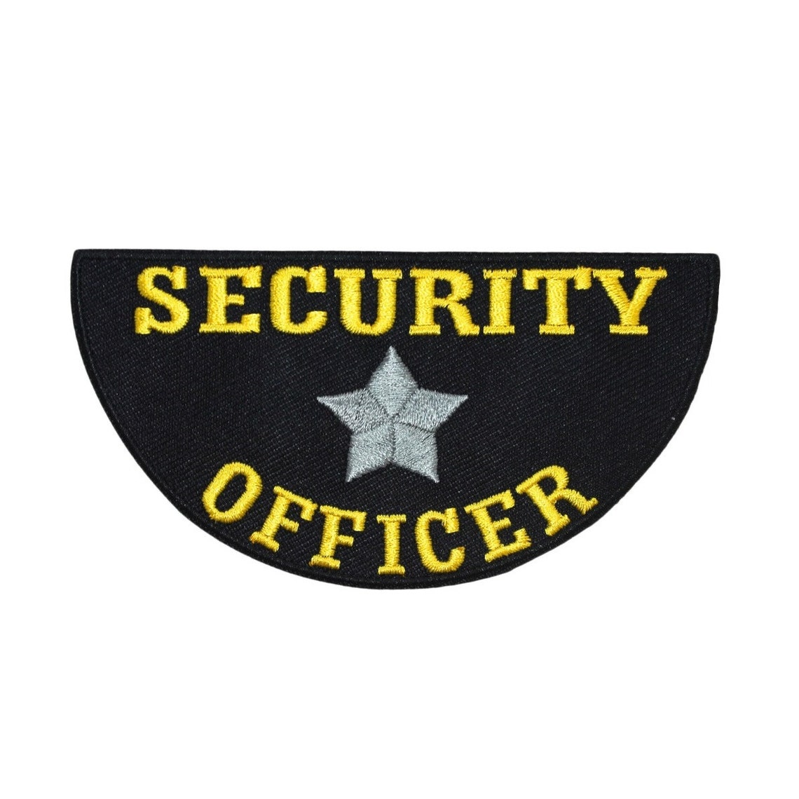 Security Officer Name Tag Patch Private Guard Badge Embroidered Iron on ...