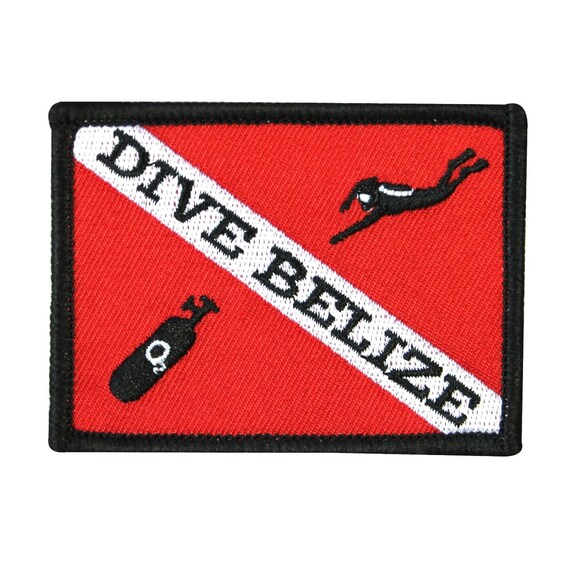 Dive Belize Patch Scuba Souvenir Travel Vacation Embroidered | Etsy