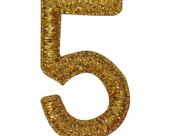 Number 5 Patch | Etsy