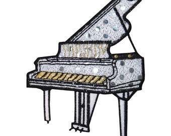 Piano Applique - Etsy