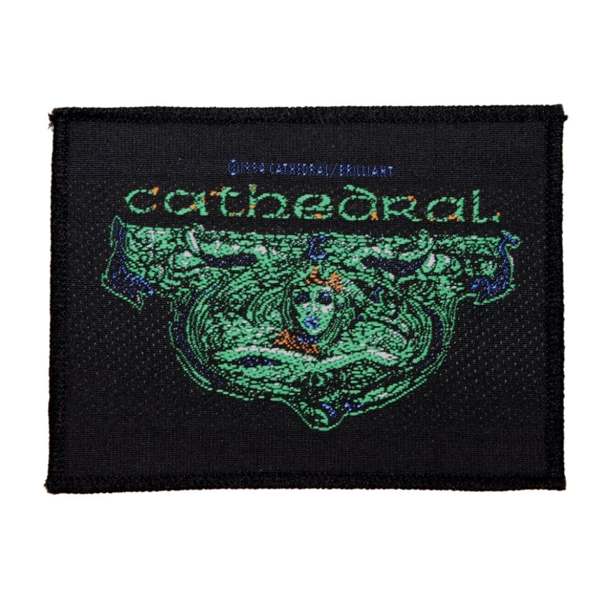 Cathedral Soul Sacrifice Rectangle Patch Band Name Doom Metal Sew on ...
